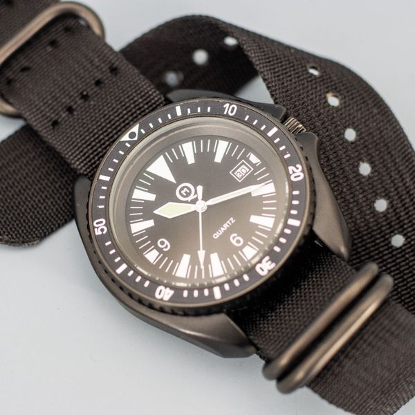 QUIMEI watch Military Diver Watch - CWC MWC homage | WatchCharts ...
