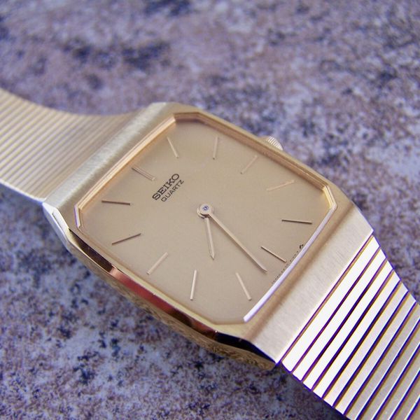 Nice Vintage Seiko 6530-5089 Mens Quartz Watch. New Battery & Works ...