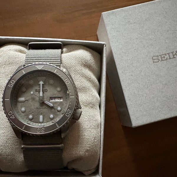 Seiko 5 Sports Automatic Gray Men's Watch - SRPG61 | WatchCharts ...