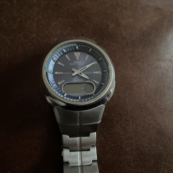 Casio Wave Ceptor Men's Dual Analogue/Digital Quartz Watch ...