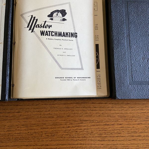 FS: Complete Watchmaking Course Set (2 volumes) | WatchCharts Marketplace