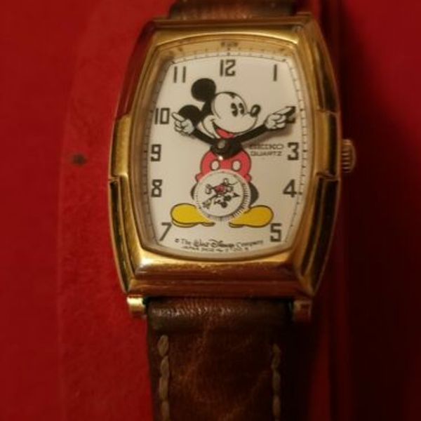 Seiko Disney 60th Anniversary (1987) Mickey Mouse Quartz Watch ...