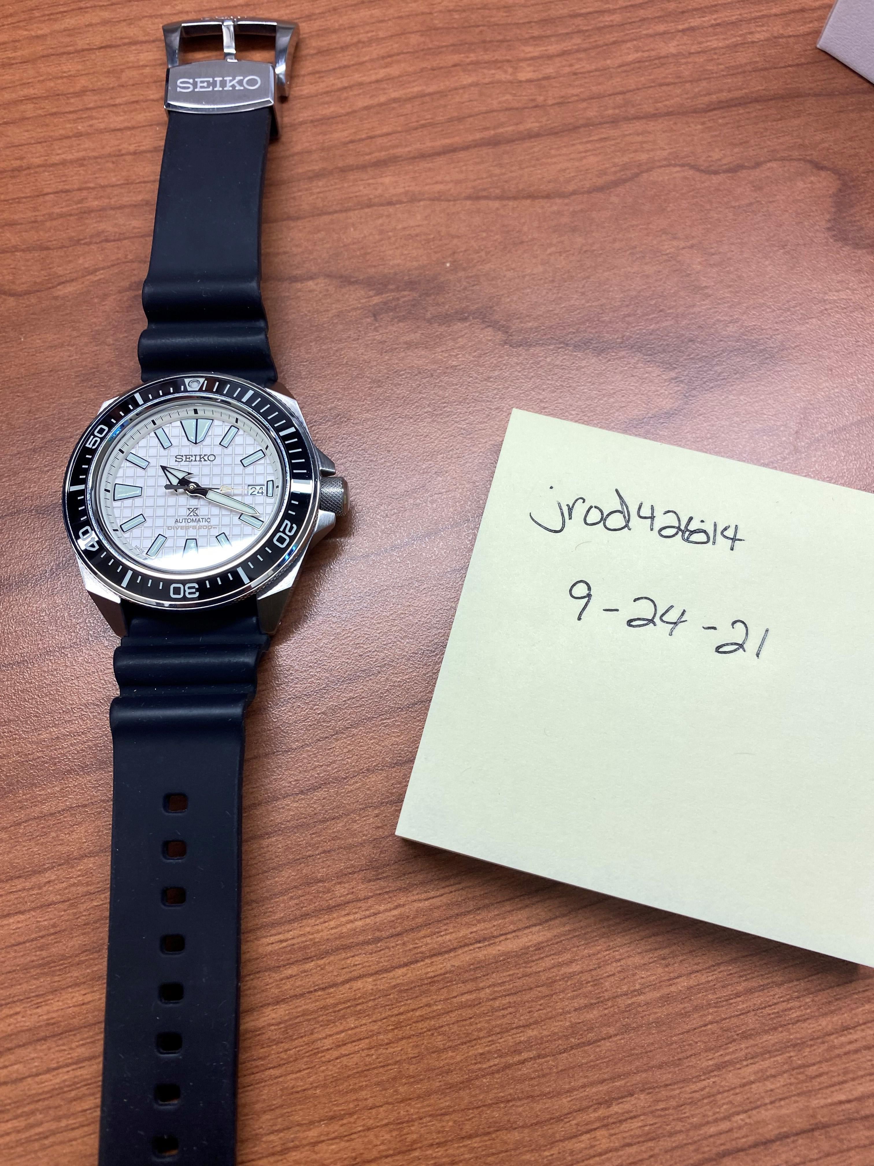 [WTS] Seiko King Samurai + Two Bracelets $250 | WatchCharts