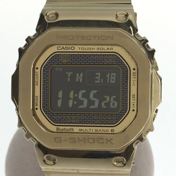 [Used] CASIO Solar watch / G-SHOCK / Digital / Stainless steel / GRY ...