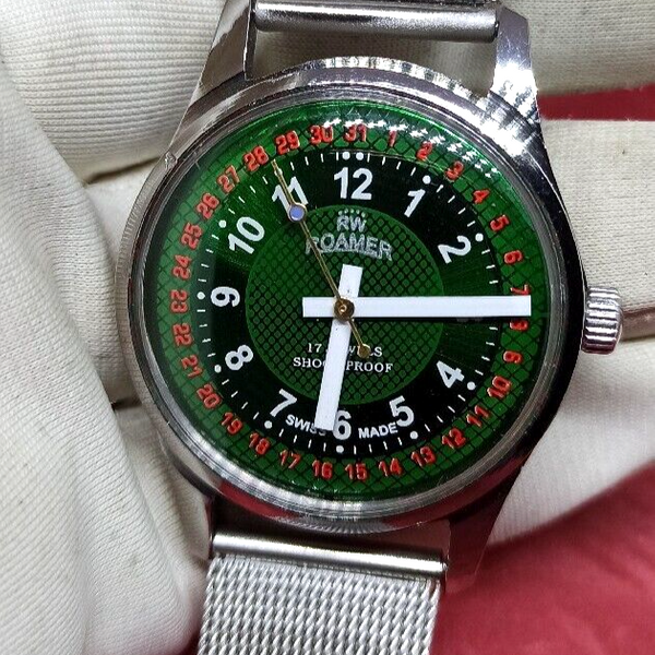 Vintage Roamer mechanical watch.video | WatchCharts Marketplace