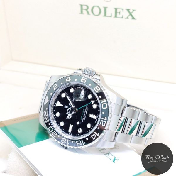 (NOT AVAILABLE) Rolex 40mm Oyster Perpetual Ceramic Bezel Black Dial ...