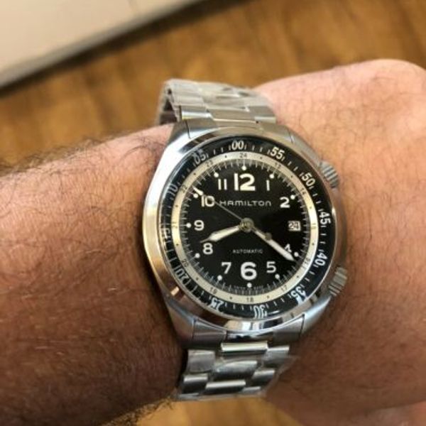 Hamilton Khaki Aviation Pilot Pioneer Automatic Wrist Watch 41mm ...