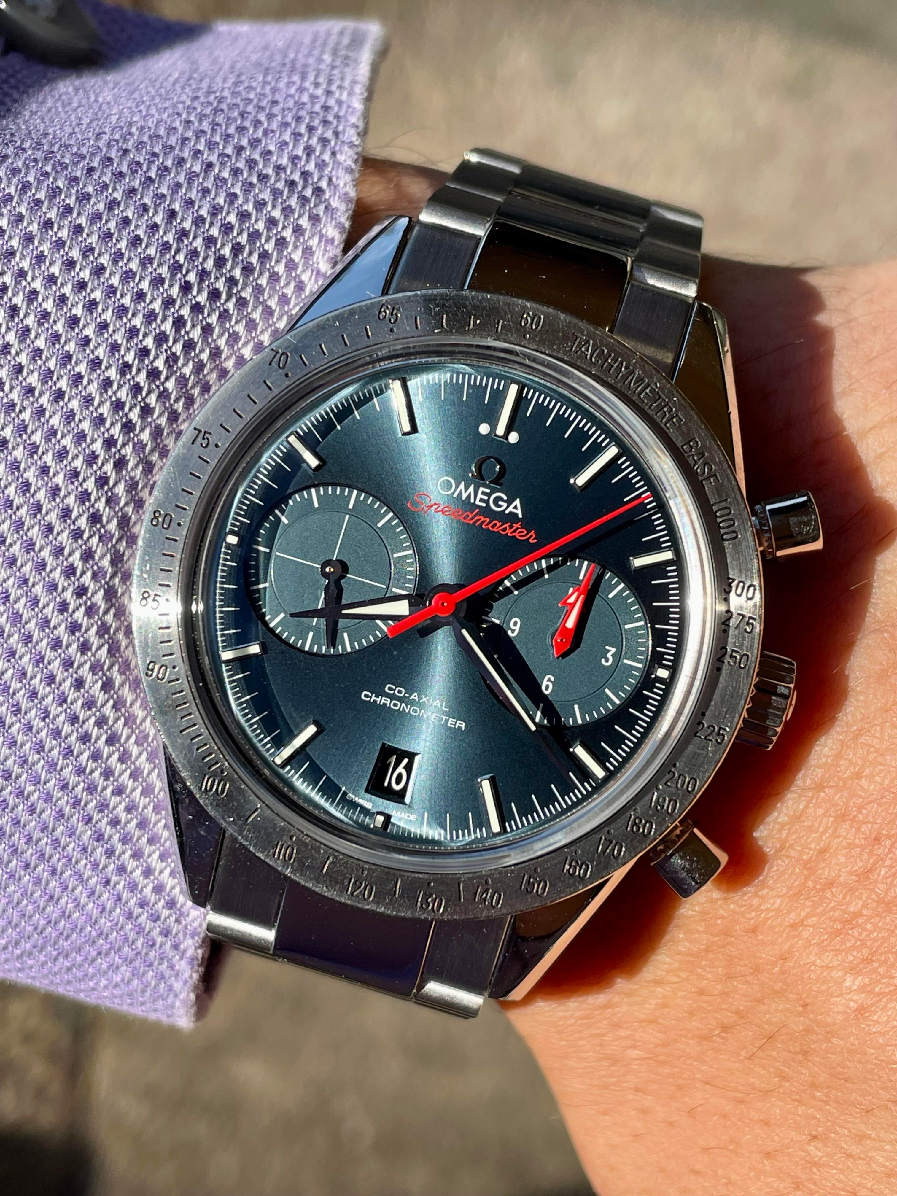 [WTS] 2015 Omega Speedmaster ‘57 Blue Dial Full Set 331.10.42.51.03.001 ...