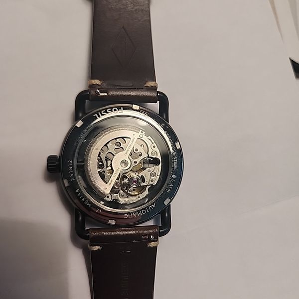 Fossil Watch ME3158 251812, Skeletonized | WatchCharts Marketplace