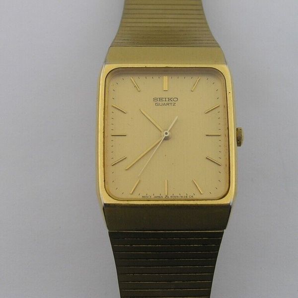 Vintage Seiko Dress Watch w/ Band 5Y95-5000 | WatchCharts Marketplace