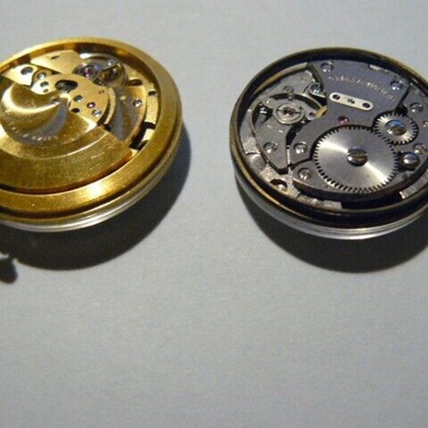 2 Vintage Rotary and Anker mens watch movements running | WatchCharts ...