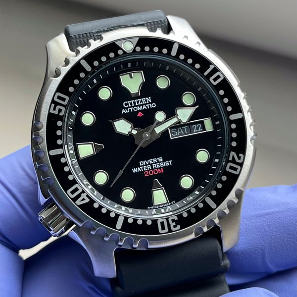 SOLD>>Citizen Promaster NY0040-09E Automatic Diver, Full Kit, Like New ...