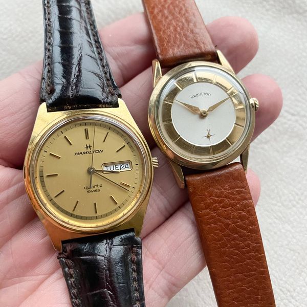 [WTS] Hamilton day-date Quartz + Hamilton wind-up (Arnold ...