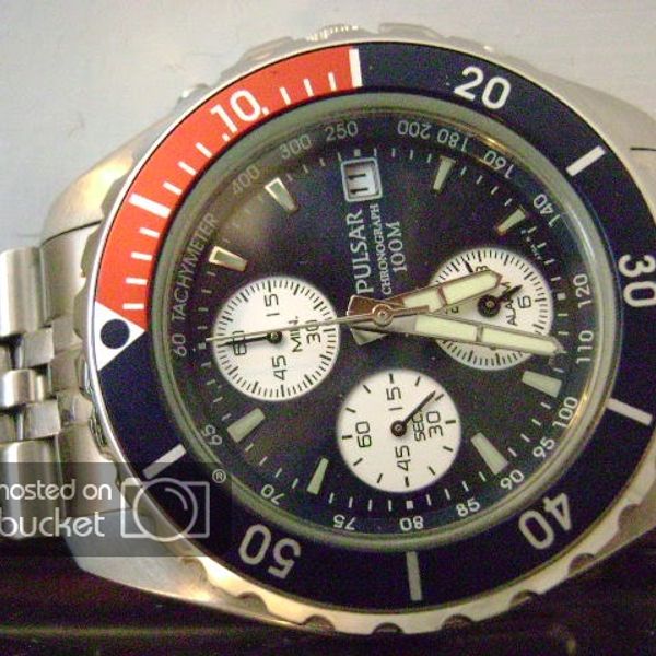 FS Pulsar 7T62 Movement Pepsi Chrono Alarm | WatchCharts Marketplace