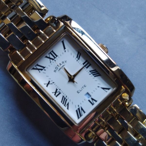 Rotary Elite Gold Plated Watch used but in perfect condition. Ref. PO ...