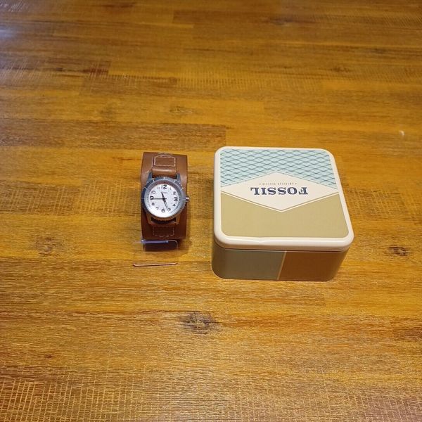 Fossil Watch Vintage Men, WB4099, New Batteries, Box | WatchCharts ...