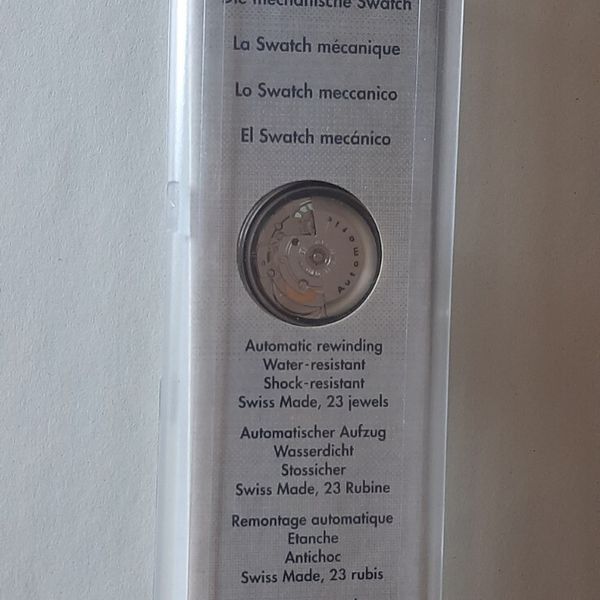 swatch automatic sab 100 black motion | WatchCharts Marketplace