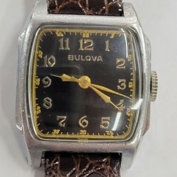 Vintage Men's Bulova Doctor's Wristwatch - Runs | WatchCharts Marketplace