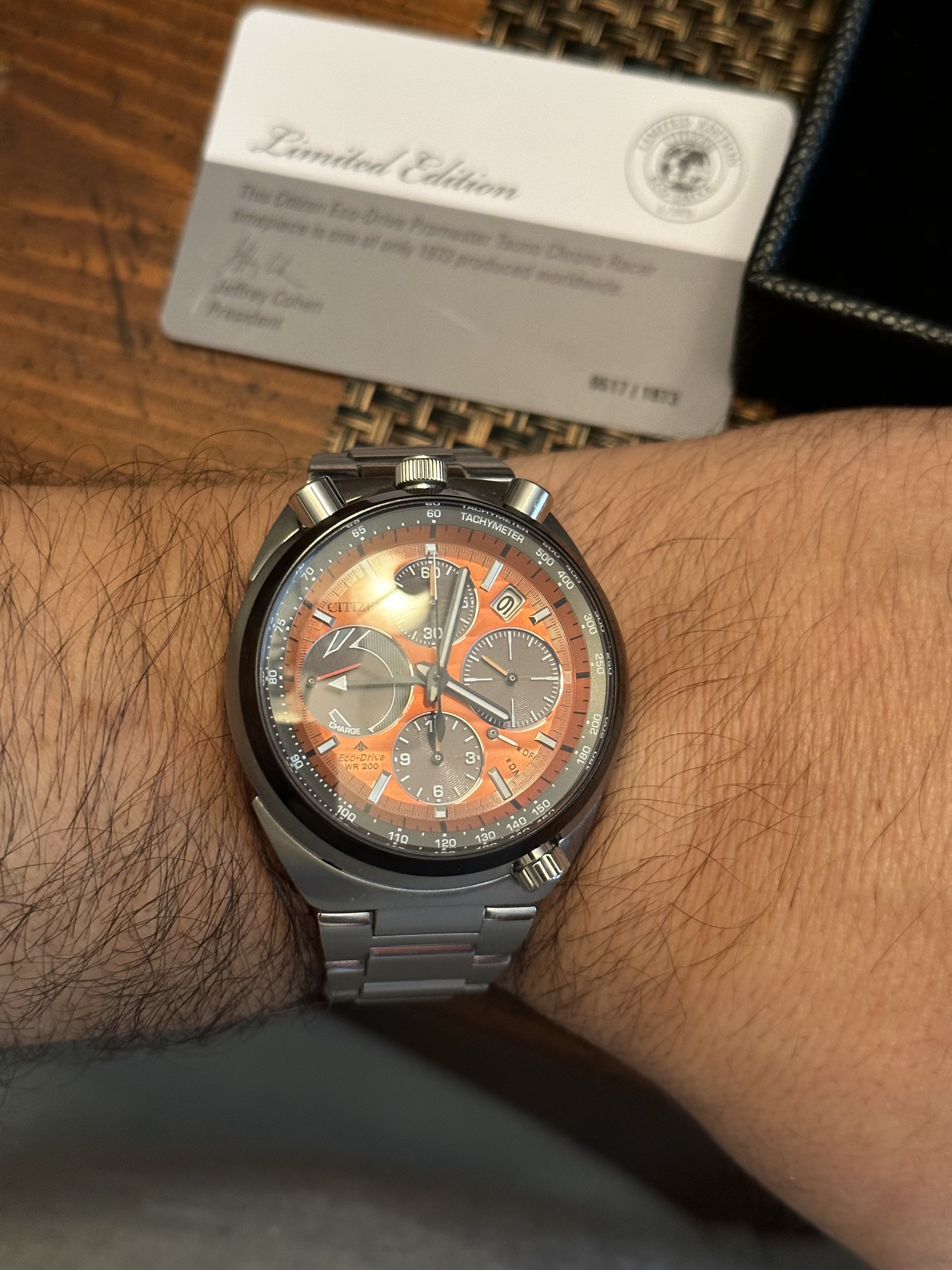 [$425 USD] FS: Citizen Promaster Tsuno Chrono Racer (AV0078-04X ...