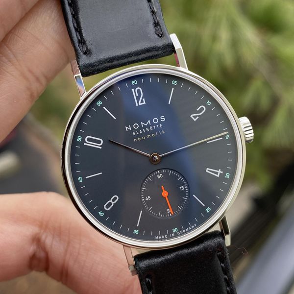 [WTS] Nomos Tangente Neomatik Midnight Blue. Reference 177. Bought in ...