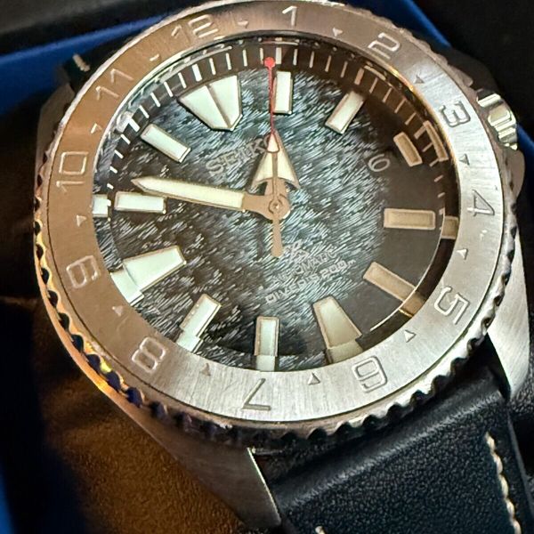 Custom Seiko Samurai Mod 1-of-1 with Save the Ocean dial | WatchCharts ...