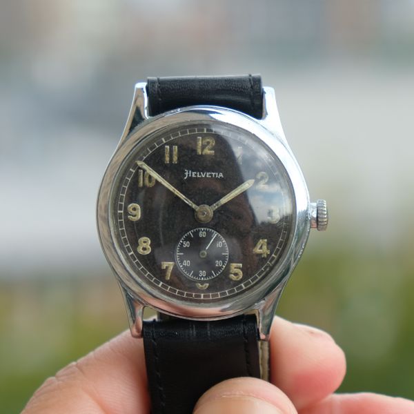[WTS] Stunning WWII Helvetia Wehrmacht watch | WatchCharts