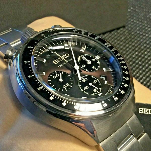 Seiko Spirit Smart SCEB009 Bull Head Chronograph boxed Quartz | WatchCharts