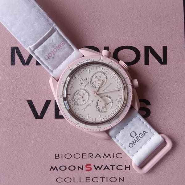 new x Omega Bioceramic Moonswatch Mission To The Venus Moon Watch -With ...