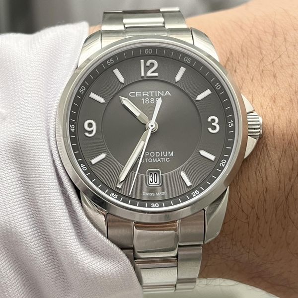 [WTS] Certina DS Podium, Automatic 38mm, Full Kit | WatchCharts Marketplace