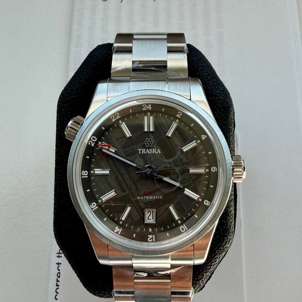 [WTS] Traska Venturer GMT Dark Meteorite $1000 (Unworn / Plastics On ...