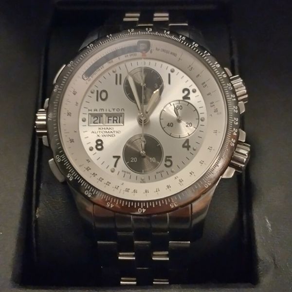 Hamilton Khaki Aviation X-Wind H776260 Chronograph Automatic Men's ...