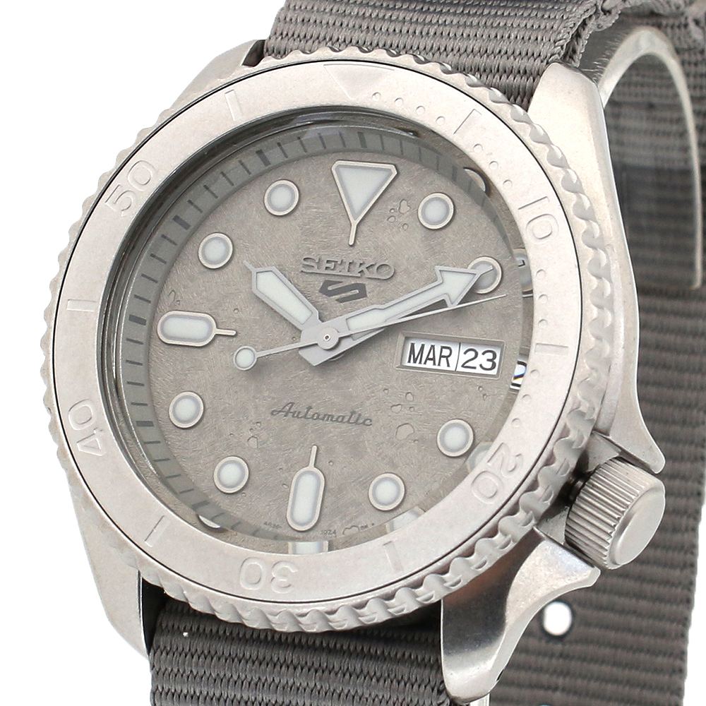 Seiko SEIKO watch SRPG61K1 men's 5 sports 5SPORTS self-winding gray ...