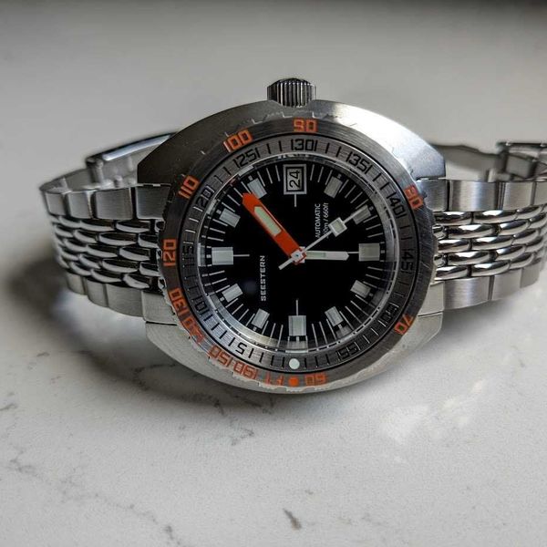FS: Seestern Doxa Homage Black | WatchCharts Marketplace