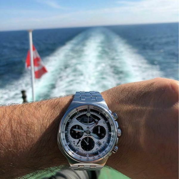 NOS IMMACULATE NEVER WORN Citizen Eco-Drive Calibre 2100 AV0031-59A ...