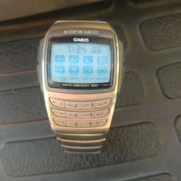 Casio DataBank EDB610D-8C Wrist Watch for Men 300 page data bank brand ...