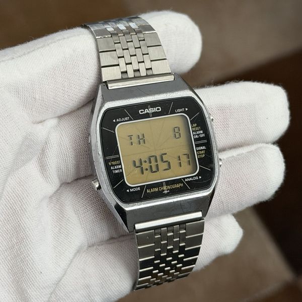 Rare Vintage Casio A201 â Blue Thunderâ Menâ s Digital Sports Watch JDM ...