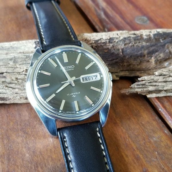 Vintage Seiko 7006-8007 Automatic Wrist Watch 17 Jewels Runs S.S. Case | WatchCharts