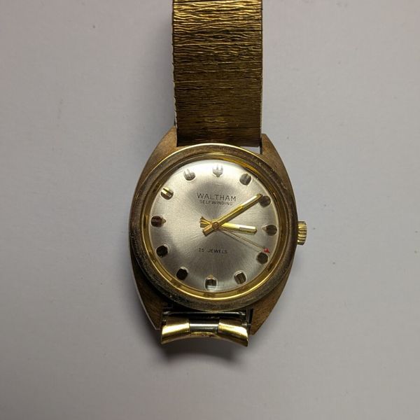 Vintage Waltham Self Winding Incabloc 25 Jewels Watch w Box | WatchCharts Marketplace