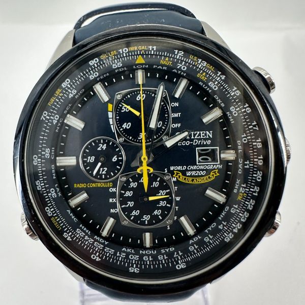 Citizen Eco Drive Blue Angels Watch Ref. H800-S081165 Solar Quartz ...