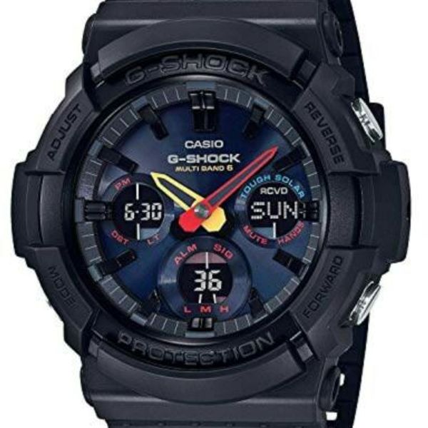 CASIO G-SHOCK Watch GAW-100BMC-1A Men's Analog Digital Round Face solar ...