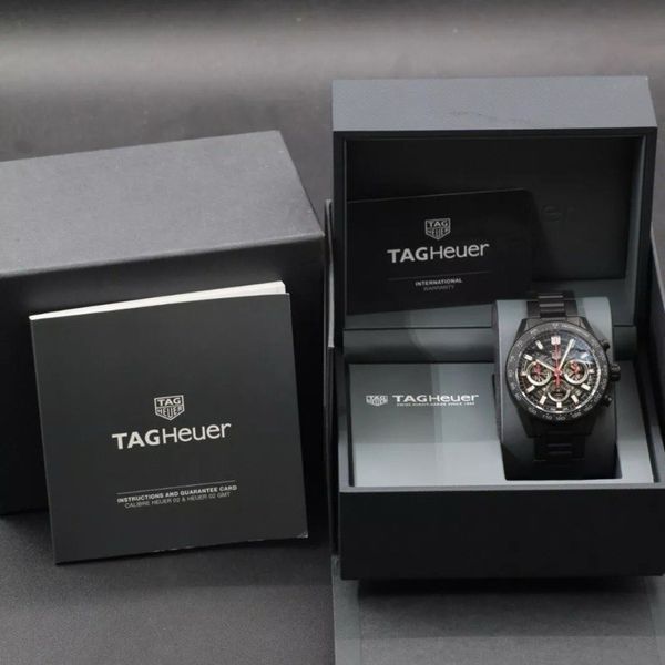 Tag Heuer Carrera Black Skeleton | WatchCharts Marketplace