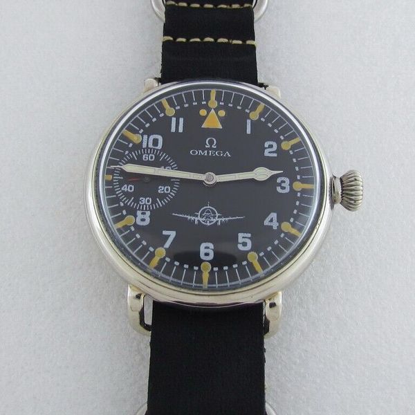 Omega Laco Aviator FLIEGER Luftwaffe Pilot WW2 Vintage 1939-1945 Swiss ...