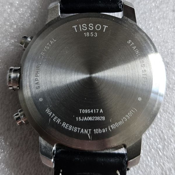 Tissot Quickster Chronograph Men's Watch T095417A | WatchCharts Marketplace