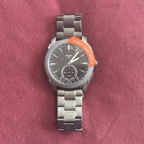 FOSSIL Q MEN'S STAINLESS STEEL HYBRID SMARTWATCH Model NDW2F9 ...
