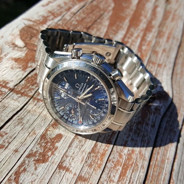 ***SOLD*** Omega Speedmaster 3523.80 Cosmic Blue Dial | WatchCharts