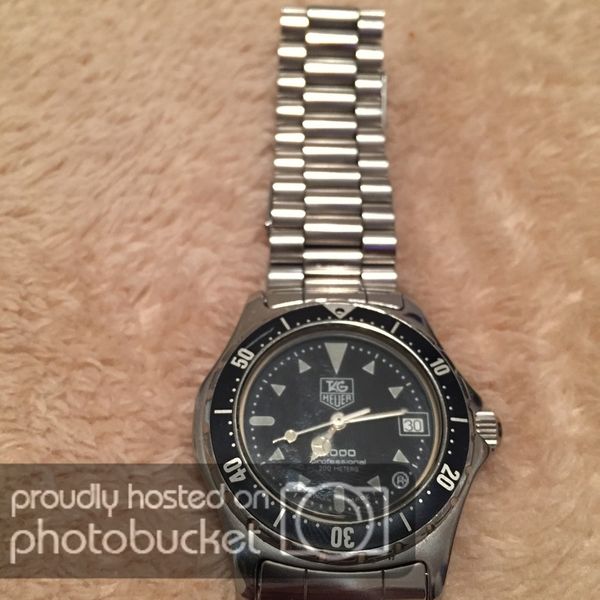 SOLD: TAG Heuer 2000 Professional 973.013 | WatchCharts Marketplace