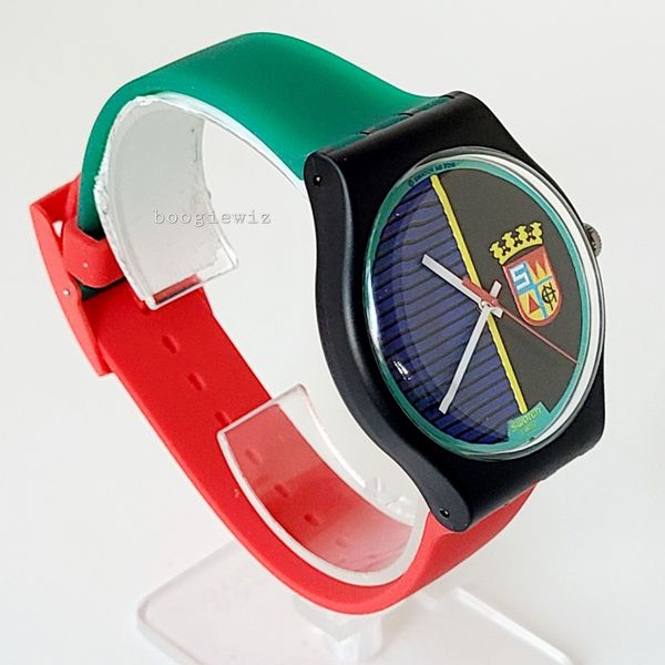 SWATCH SWISS MADE SIR SWATCH WATCH, REMAKE OF 6 TO 9 SUOB169, NEW IN ...