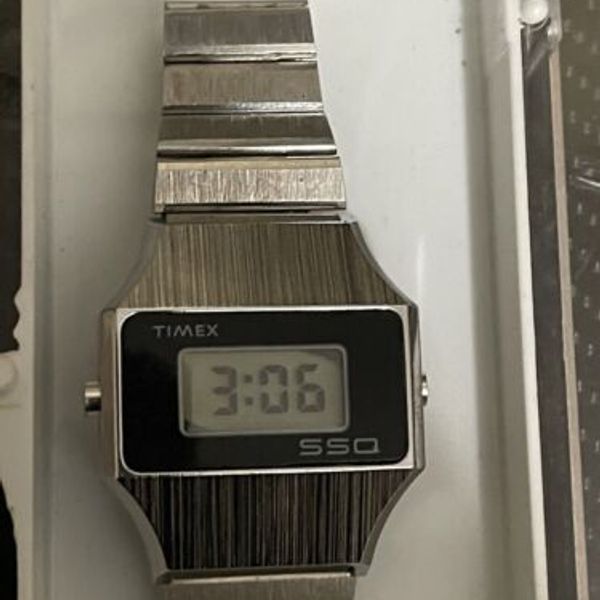 Vintage Timex SSQ Digital Men’s Watch New Battery Working | WatchCharts ...