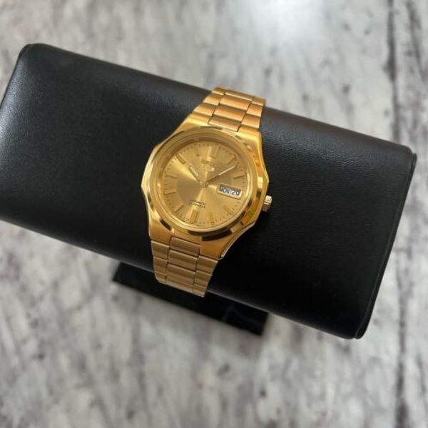Seiko SNKK52 Automatic â Seikonautâ Gold Watch Excellent Condition ...