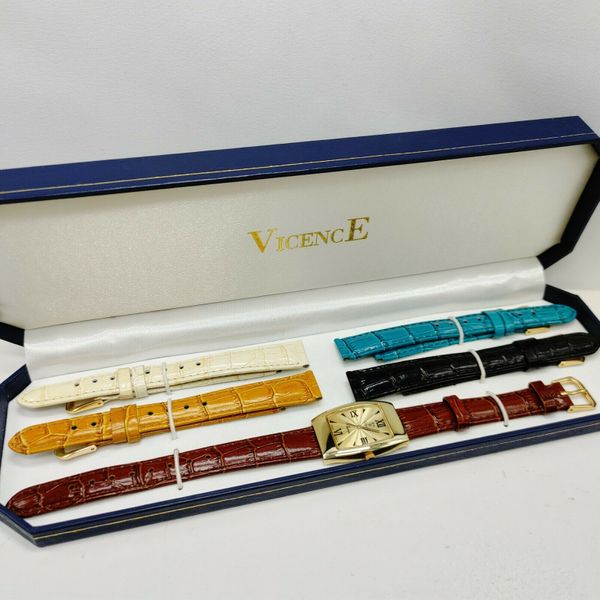 VicencE - 14k Gold Milor Watch Set - V208504 - Original Box - Needs ...